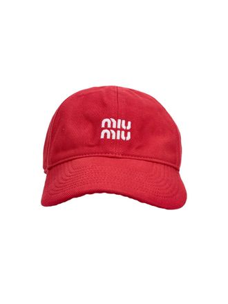 Miu Miu Baseball Cap Logo