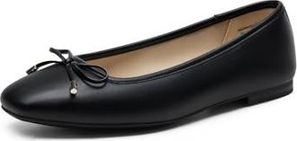Dream Pairs Ballerines Femme Elégantes Chaussures Plates à Bout Carré pour Femmes Confortable et Durable,Size 41.5,Noir,DWUMFA2517