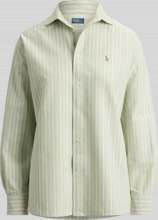 Polo Ralph Lauren Relaxed Fit Hemdbluse aus reiner Baumwolle
