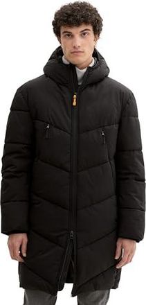 Tom Tailor Denim TOM TAILOR Denim 1041777 Parka, 29999-Black, M Hommes