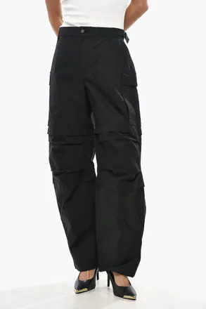 Wardrobe.NYC Cargo-Hose aus Baumwolle mit Klettverschluss am Kn&ouml;chel Wardrobe.nyc