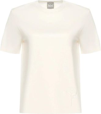 Max Mara Femme, Tops, Blanc, Taille: 38 FR Comodo T-shirt