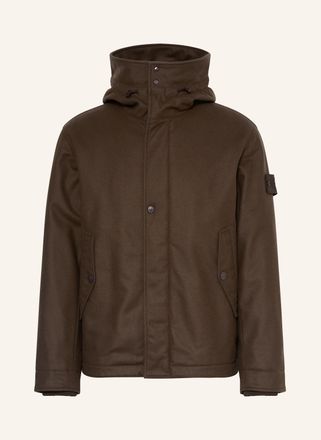 Stone Island Flanelljacke Ghost braun