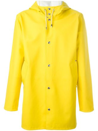 Stutterheim imperm&eacute;able &agrave; capuche - Jaune