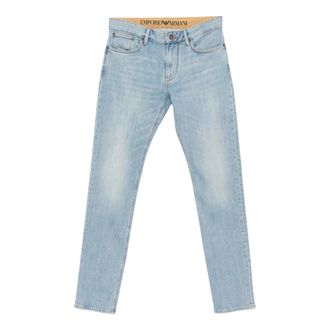 Emporio Armani Cotton Elastan Pants - - Jeans - Herren - Blau - W32