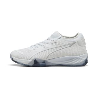 Puma Eliminate NITRO SQD 4 Handballschuhe Unisex, Schuhe, Wei&szlig;, 49.5