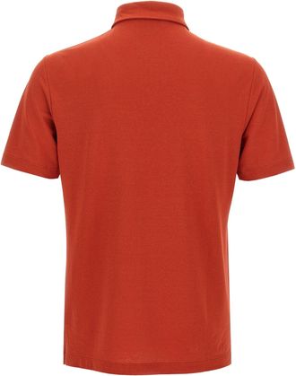 Zanone Ice Cotton Polo Shirt - Red