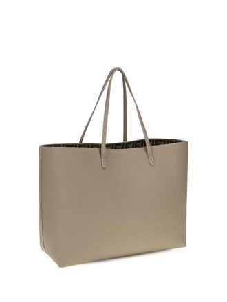 Fendi Womens Medium Roll Roman Leather Shopping Bag Corda+moro Calf Bos Taurus Shoulder