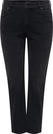 Carmakoma Female Straight-Fit Jeans CARWILLY Hohe Taille Gerade geschnitten Jeans