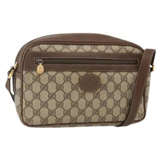 Gucci Sac bandouli&egrave;re vintage doccasion - Femme - Pre-owned - Beige - Taille: ONE Size