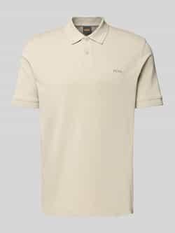 Boss Orange by Hugo Boss Regular Fit Poloshirt mit Label-Stitching Modell Interlock