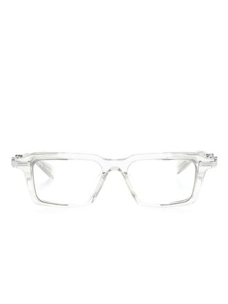 Balmain lunettes de vueLegion III à monture rectangulaire - Gris