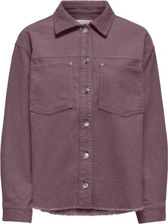 Only Onlmaiko-Bitten L/S Cord Shacket Cc PNT