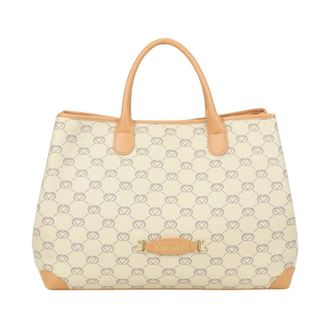 Braccialini Femme, Sacs, Beige, Taille: ONE Size Monogram Handbag L