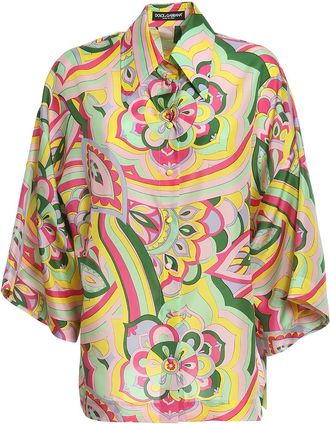 Dolce & Gabbana Kurzes Kleid - Bunt