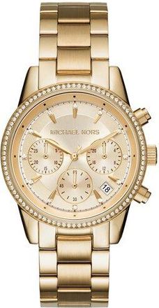Michael Kors Uhr Ritz MK6356 Goldfarben