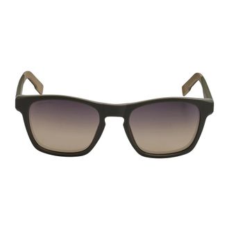 Lacoste Homme, Accessoires, Vert, Taille: ONE Size Lunettes de soleil rectangulaires