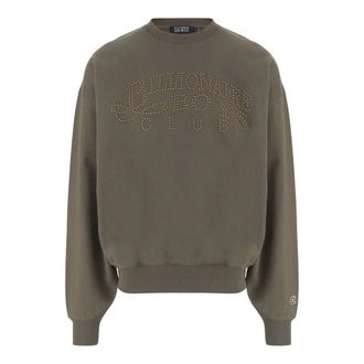 Billionaire Boys Club Baumwoll-Sweatshirt mit Applikationslogo - - Sweatshirts & Hoodies - Herren - Braun - M