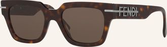 Fendi Sonnenbrille fn000656 braun