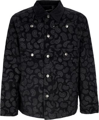 The Hundreds Homme, Chemises, Noir, Taille: L Veste Paisley