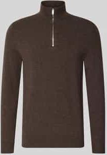 Profuomo Slim Fit Pullover aus Woll-Mix