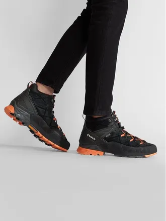 Aku Trekkingschuhe Rock Dfs Mid Gtx GORE-TEX 718 Schwarz