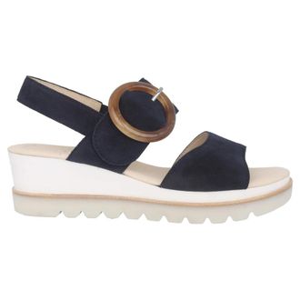 Gabor Damen Sandalen Kollektion f&uuml;r den Sommer - - Shoes - Damen - Blau - 44 EU