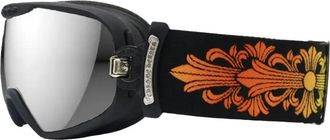 Chrome Hearts masque de ski &agrave; verres miroit&eacute;s - Noir