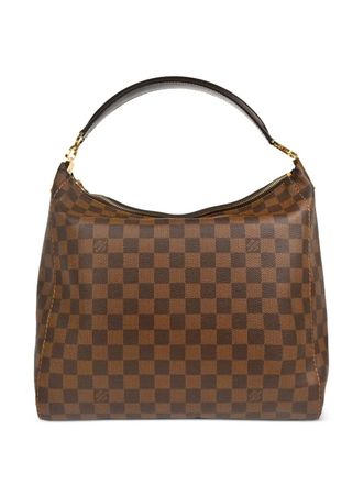 Louis Vuitton sac porté épaule Damier Portobello PM (2015) - Marron