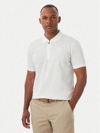 Beverly Hills Polo Club Poloshirt M2734 Wei&szlig; Regular Fit