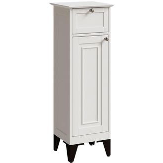 Vicco Badschrank Vanity, Wei&szlig;, 32 x 92 cm mit Schublade, Vicco