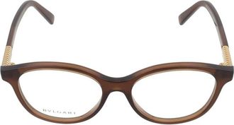 Bulgari Monture optique Tubogas - unisex - Accessoires - Brun - Taille: 52 MM