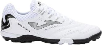 Joma Chaussures Futsal Turf, 39-47, Confort et contr&ocirc;le - Noir, Blanc, 43.5 EU