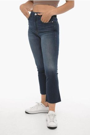 Frame Denim Stretch Denim LE SUPER HIGH CROP MINI BOOT Jeans 20cm size 28