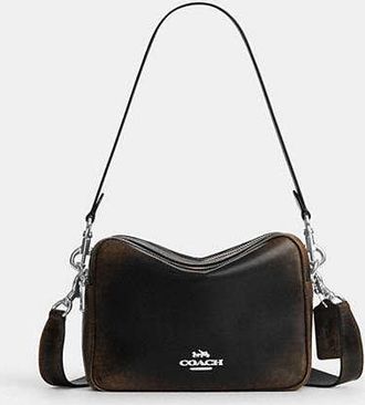 Coach Carey Umh&auml;ngetasche Aus Loved Leather f&uuml;r Frauen in Multi | Leder