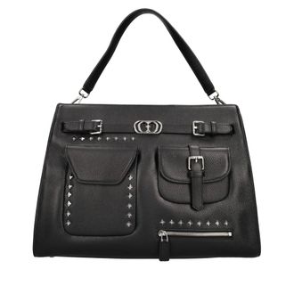 La Carrie Femme, Sacs, Noir, Taille: ONE Size Sac à main en cuir Rock Pocket