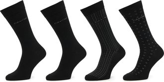 Calvin Klein Lange Socken Calvin Klein 701241207 Schwarz