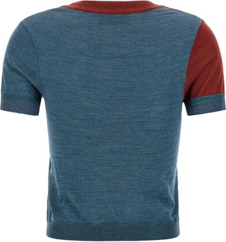 Vivienne Westwood Argyle Jacquard Sweater - Teal
