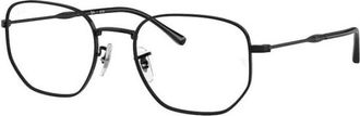 Ray-Ban unisex, Accessoires, Noir, Taille: 51 MM Rx6496 Optical Frame