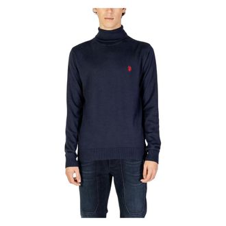 U.S.Polo Association Rollkragenpullover - - Knitwear - Herren - Blau - 2XL