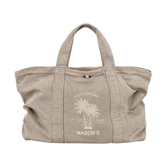 Mason's Grand Sac - Homme - Sacs - Beige - Taille: ONE Size