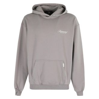 Represent Club Script Hoodie Slate Langarm - - Sweatshirts & Hoodies - Herren - Grau - S
