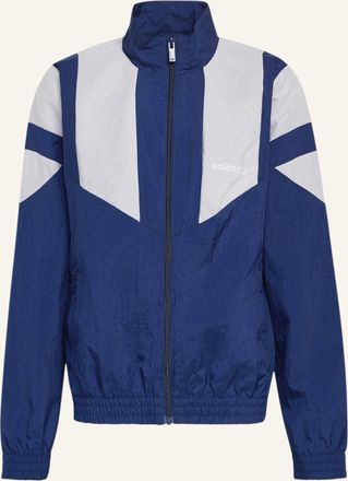 adidas Originals Adidas Originals Oversized Blocked Woven Track Top blau