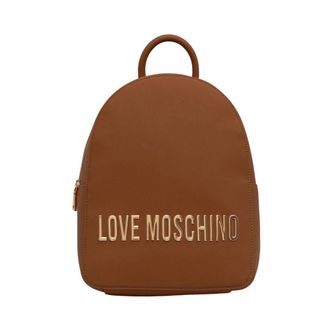 Love Moschino Small Backpack - - Bags - Damen - Braun - ONE SIZE