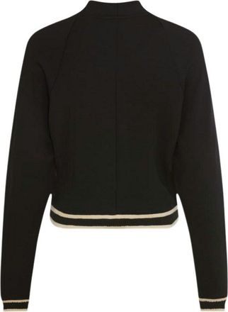 Brax Strickjacke schwarz,Indoor,Viskose,Unifarben,V-Ausschnitt,Lang,Regular Fit