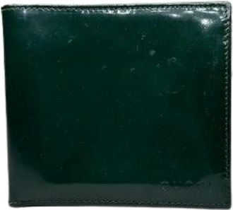 Gucci Portefeuille compact Pre-owned - Femme - Pre-owned - Vert - Taille: ONE Size
