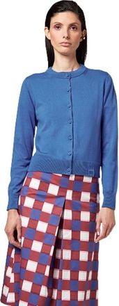 Alpha Studio Femme, Pulls, Bleu, Taille: 44 FR Rebecca Cardigan