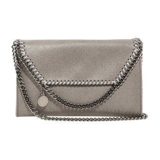 Stella McCartney Shaggy Deer Schultertasche - - Bags - Damen - Grau - ONE SIZE