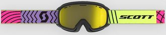Scott Jr Witty Chrome Purple/Neon Pink Kids Goggle amp yellow chrome s2