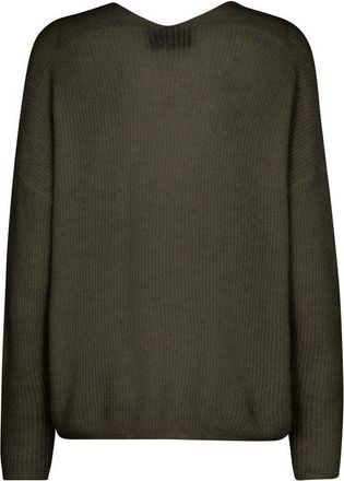 Mos Mosh Strickpullover MOS MOSH Pullover THORA mit Alpaka - Grape Leaf